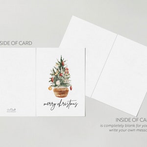 6 Pack Holiday Christmas Winter Greeting Card Set With Envelopes, Blank ...