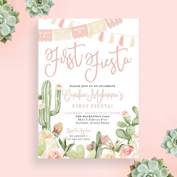 Fiesta Invitation - Etsy