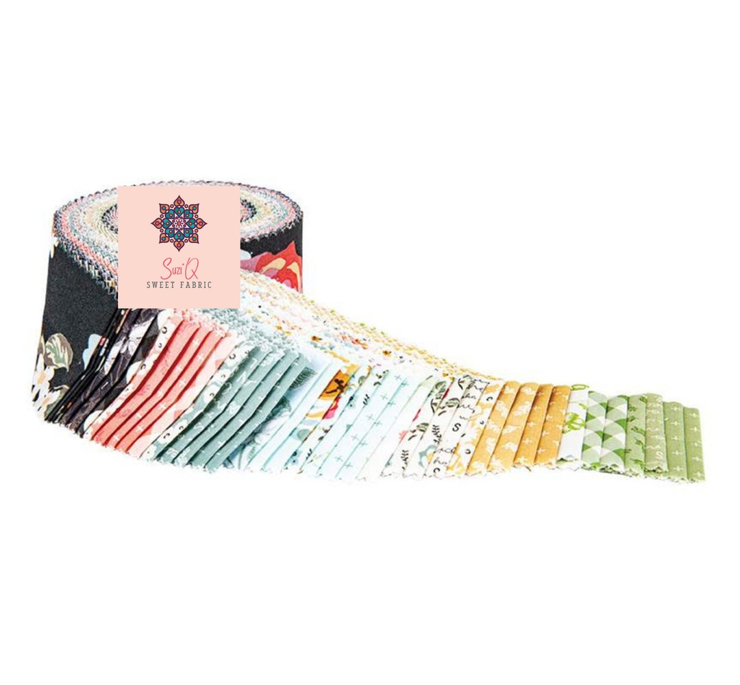 Jellyroll * Gingham Gardens* by Riley Blake 2.5 Inch Strips Free ...