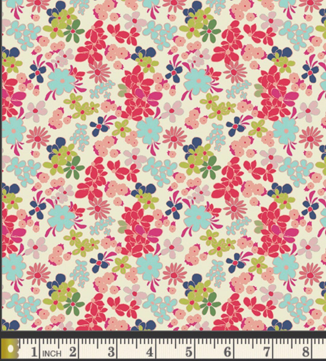 Art Gallery 100% Premium Cotton Fabric "ladylike” From Abloom Fusion Collection. Designed by Pat ...