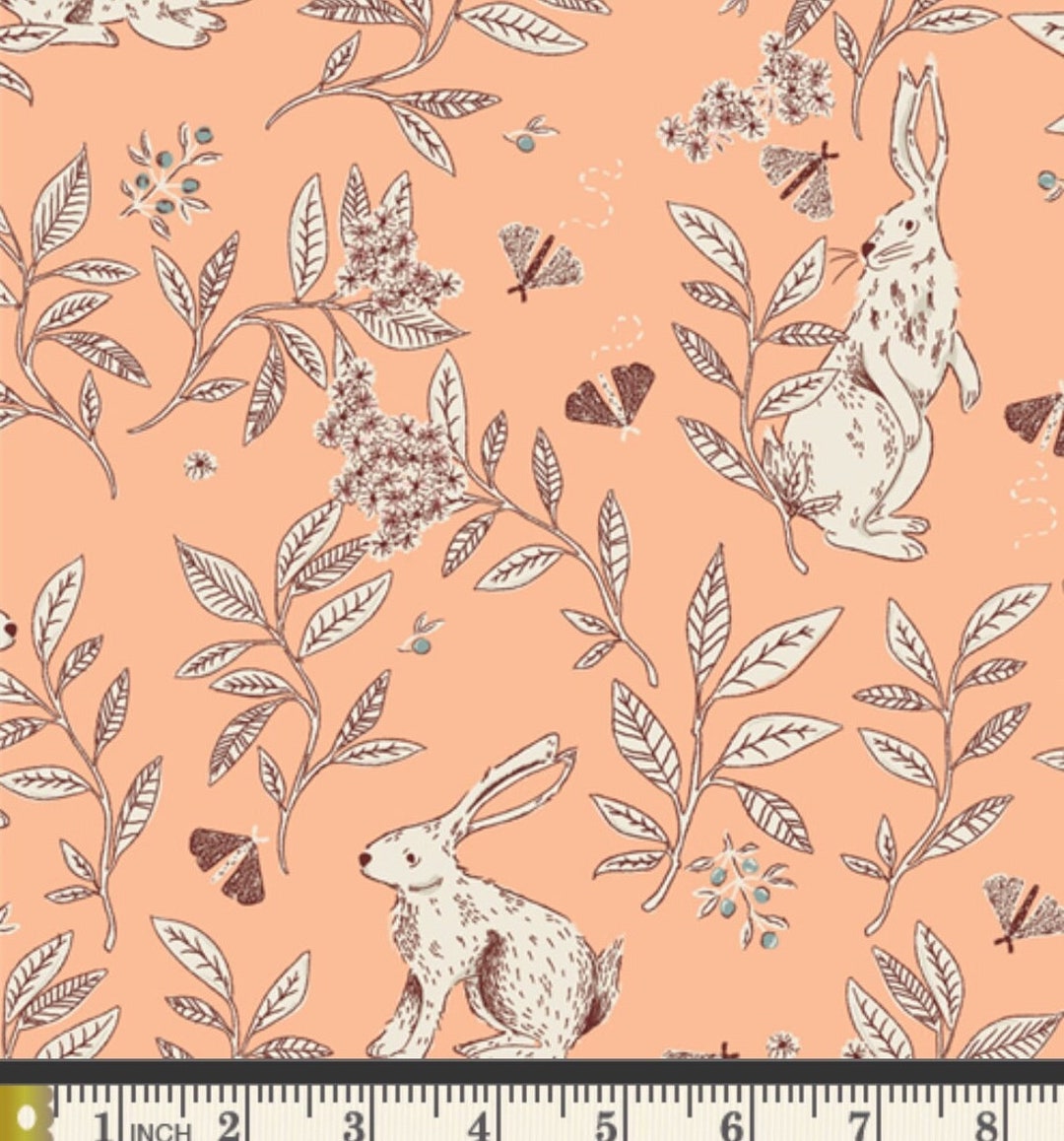 Art Gallery Cottontail Playful Premium Cotton Fabric From Merriweather ...