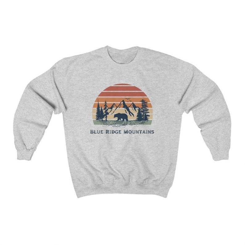 Blue Ridge Mountains Sweatshirt, Mountain Sweatshirt, Blue Ridge ...
