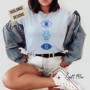 Evil Eye Crewneck Alt Clothing Trendy Clothes Tarot Shirt Witchy Tshirt ...