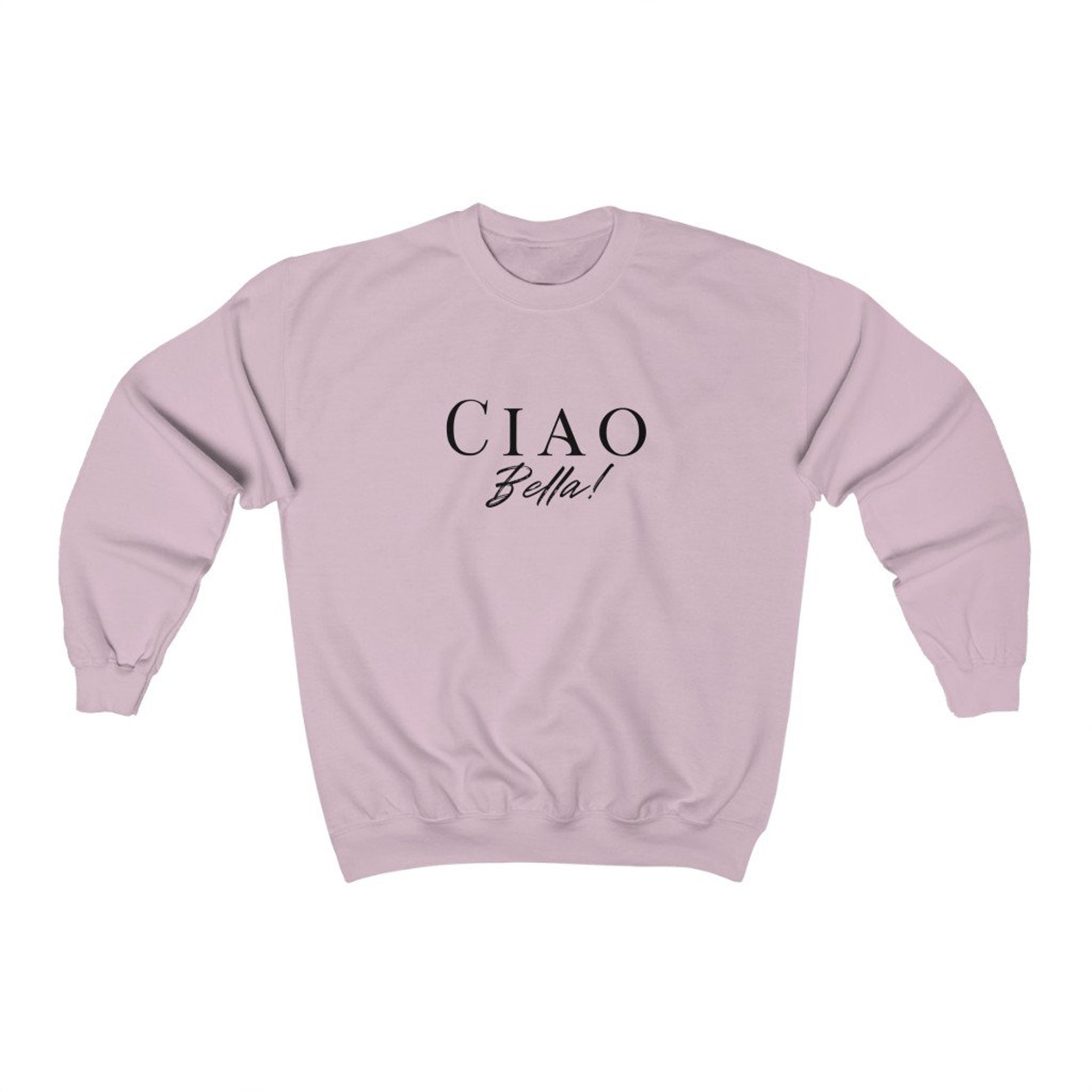Ciao Bella Sweatshirt Crew neck Sweatshirt Ciao Bella | Etsy