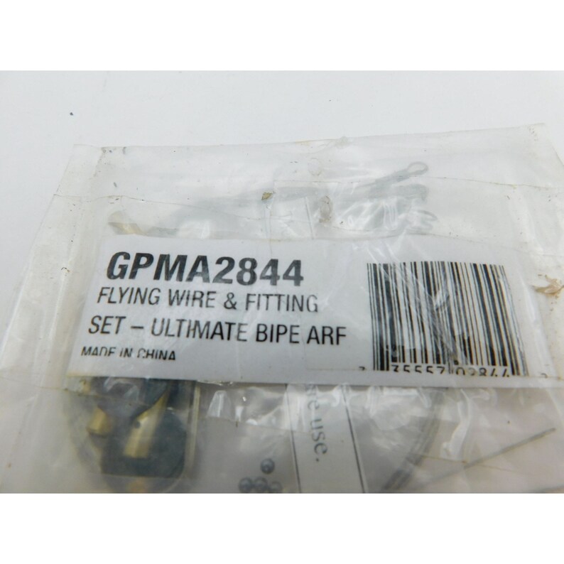 NOS Great Planes Flying Wire & Fitting Set Ultimate Bipe ARF GPMA2844 ...
