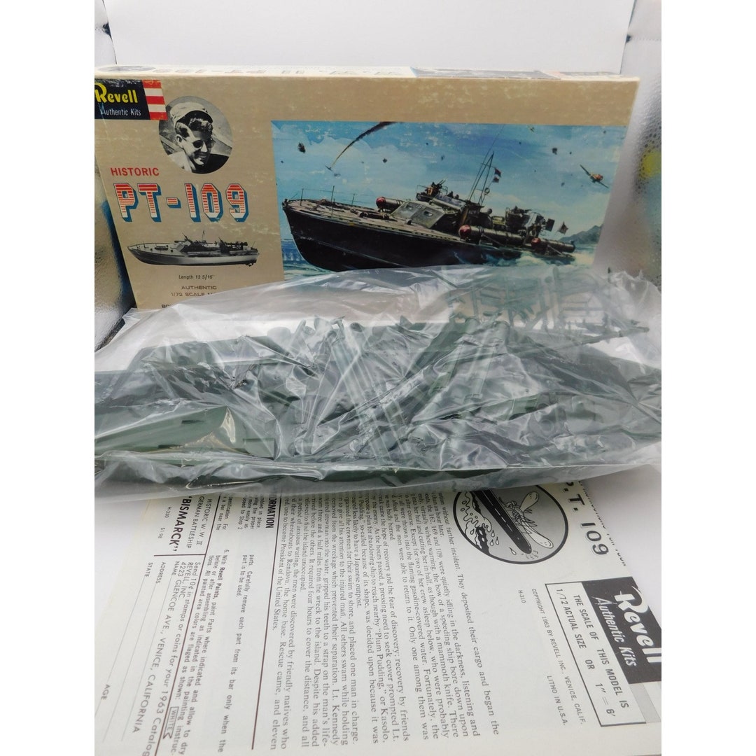 Revell Historic PT-109, 1:72 Scale Model Kit H310 Model Kit Patrol ...