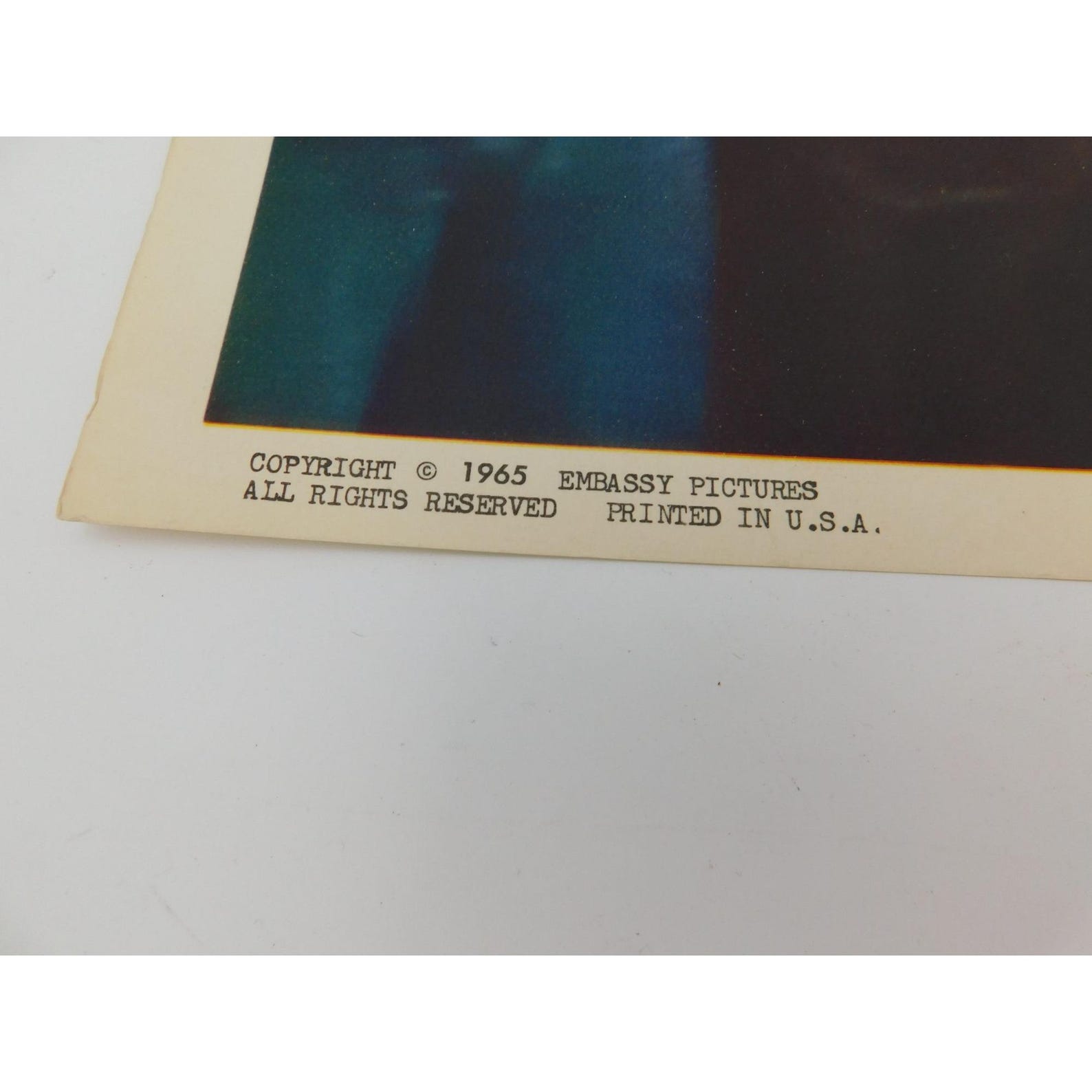 Vtg Original Git Cinema Theater Lobby Card 1965 Joseph E Levine - Etsy