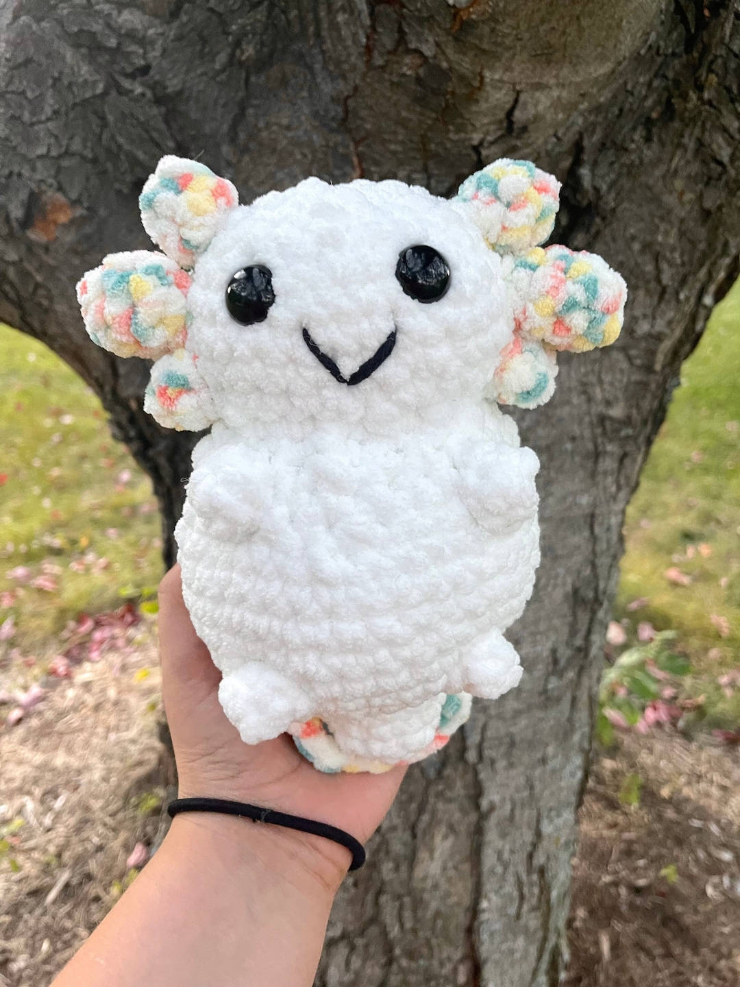 Crochet Chunky Axolotl | Plushie | Toy | Stuffed Animal | Cute ...