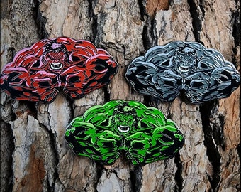 Hulk Enamel Pin - Etsy