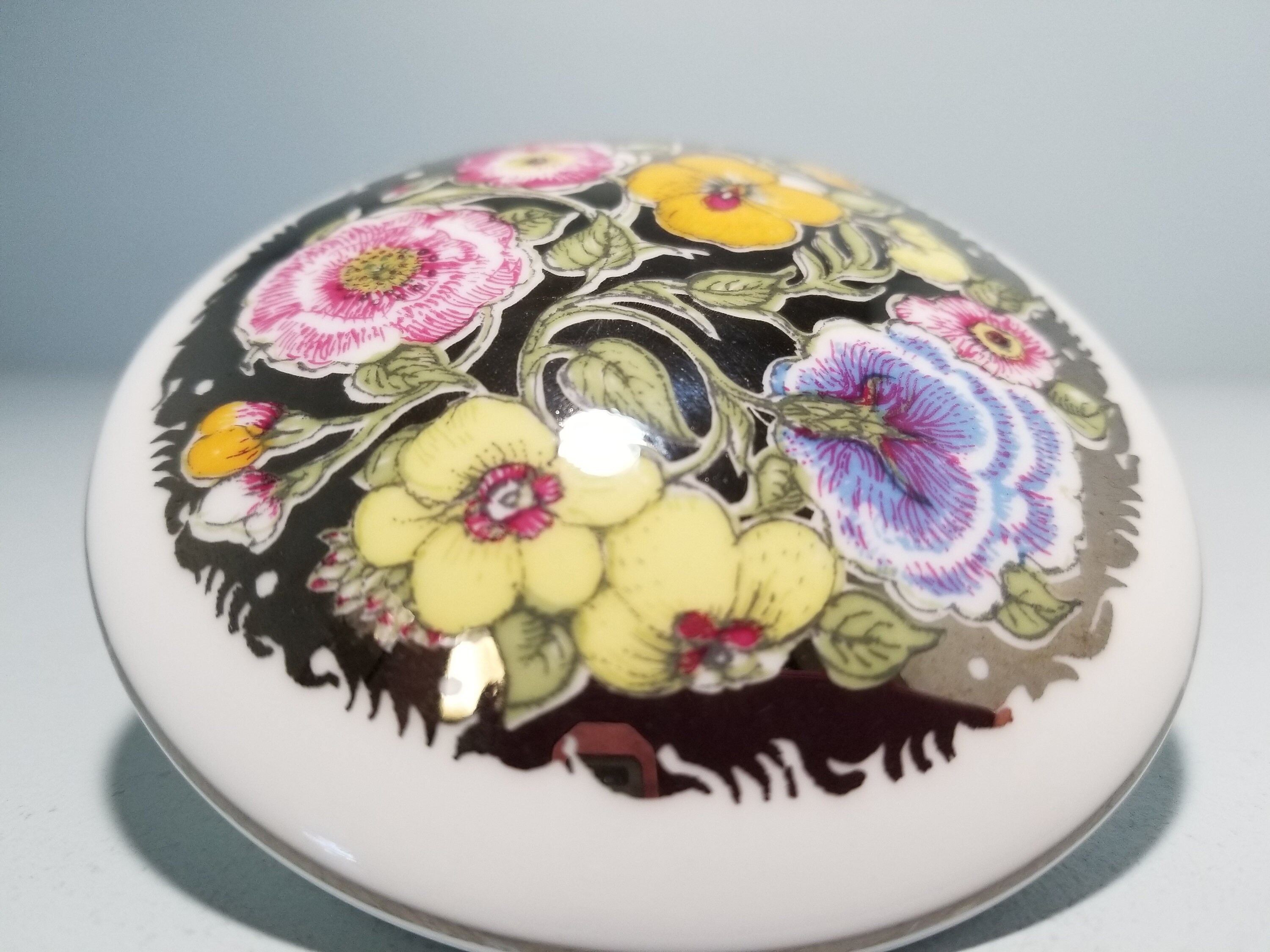 WEDGWOOD SUSIE COOPER Design Floral Lustre Bone China Trinket Box - Etsy
