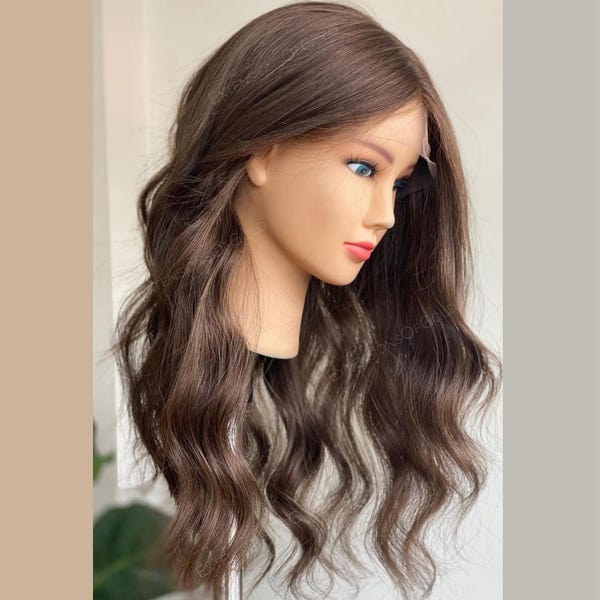 Real Human Hair Wig - Etsy