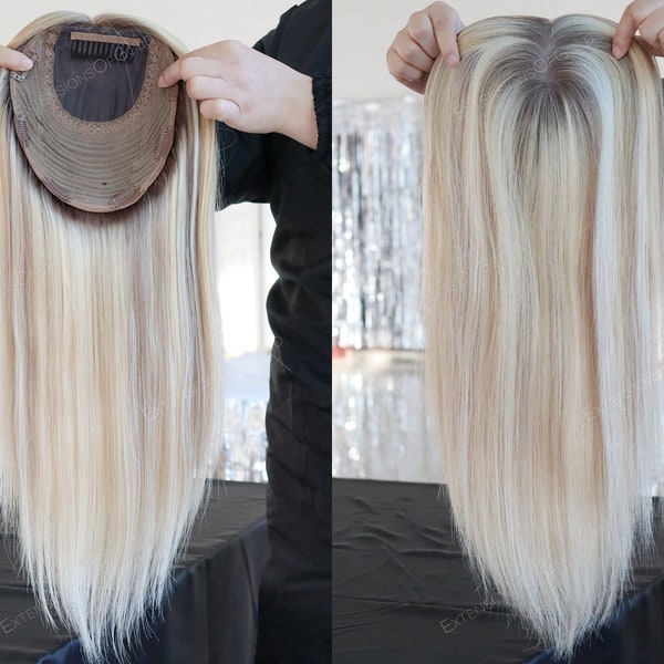 Grey Hair Topper - Etsy