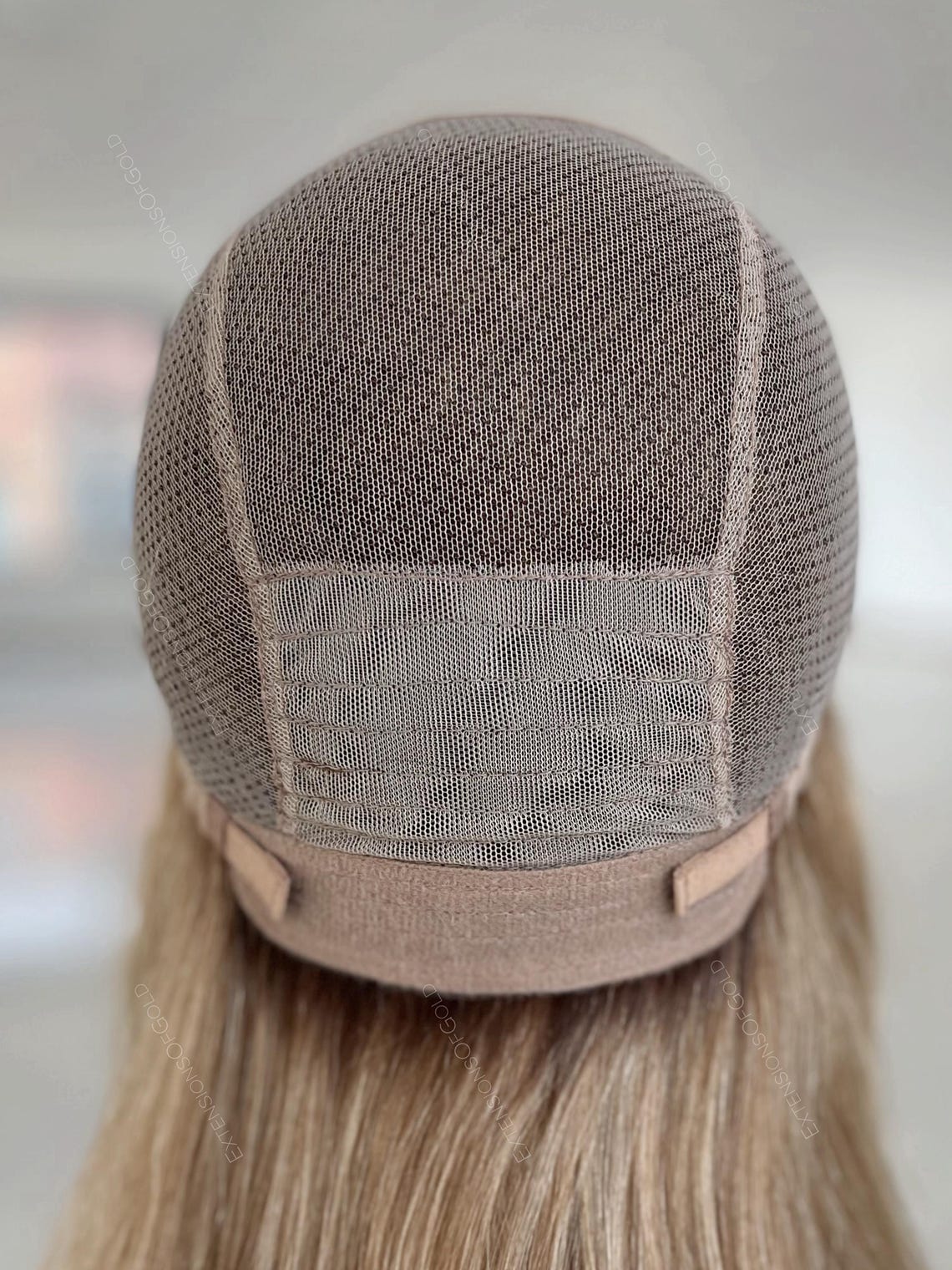 Customized Wigs Medical Grade Full Hand Tied Silicone Cap Mono Top ...