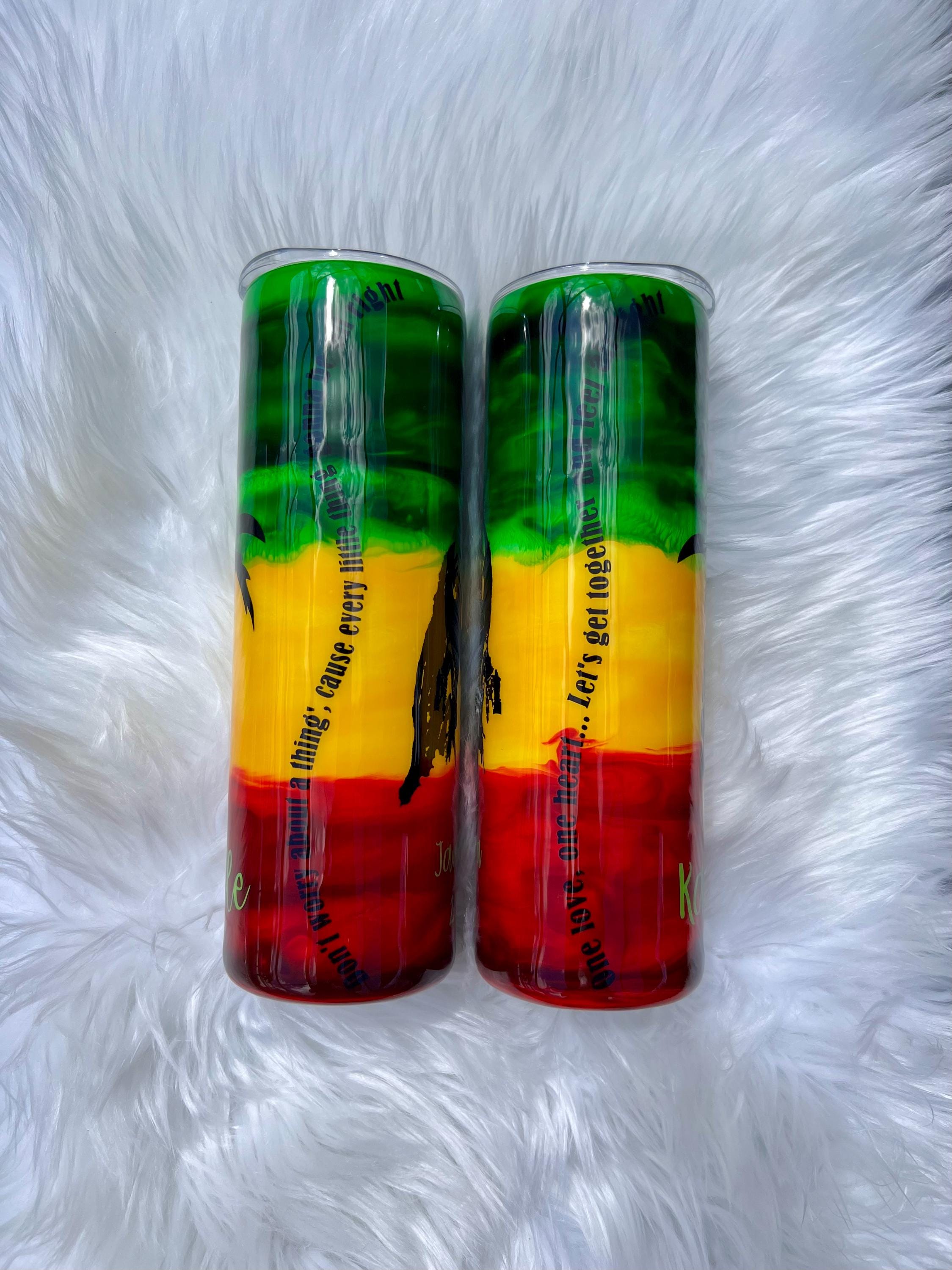 Bob Marley Tumbler| Personalized Jamaica Tumbler | Montego Bay Vacation ...