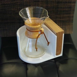 Chemex Holder With Storage, Simple - Etsy