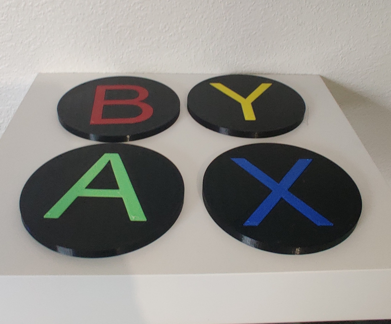Xbox Themed 3D Printed Coasters | Etsy