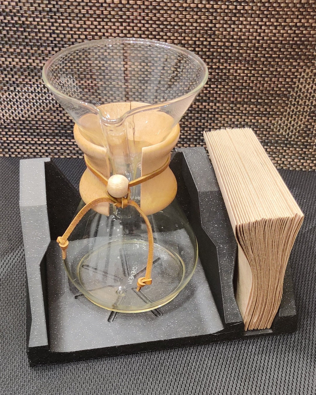 Chemex Holder With Storage, Aggressive - Etsy