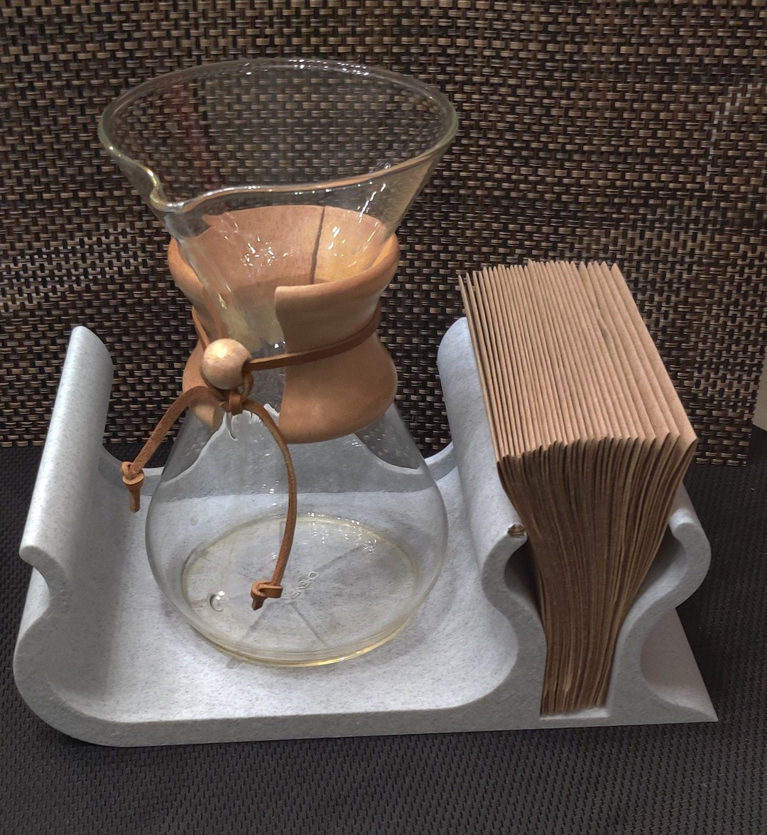 Chemex Holder With Storage, Flow - Etsy