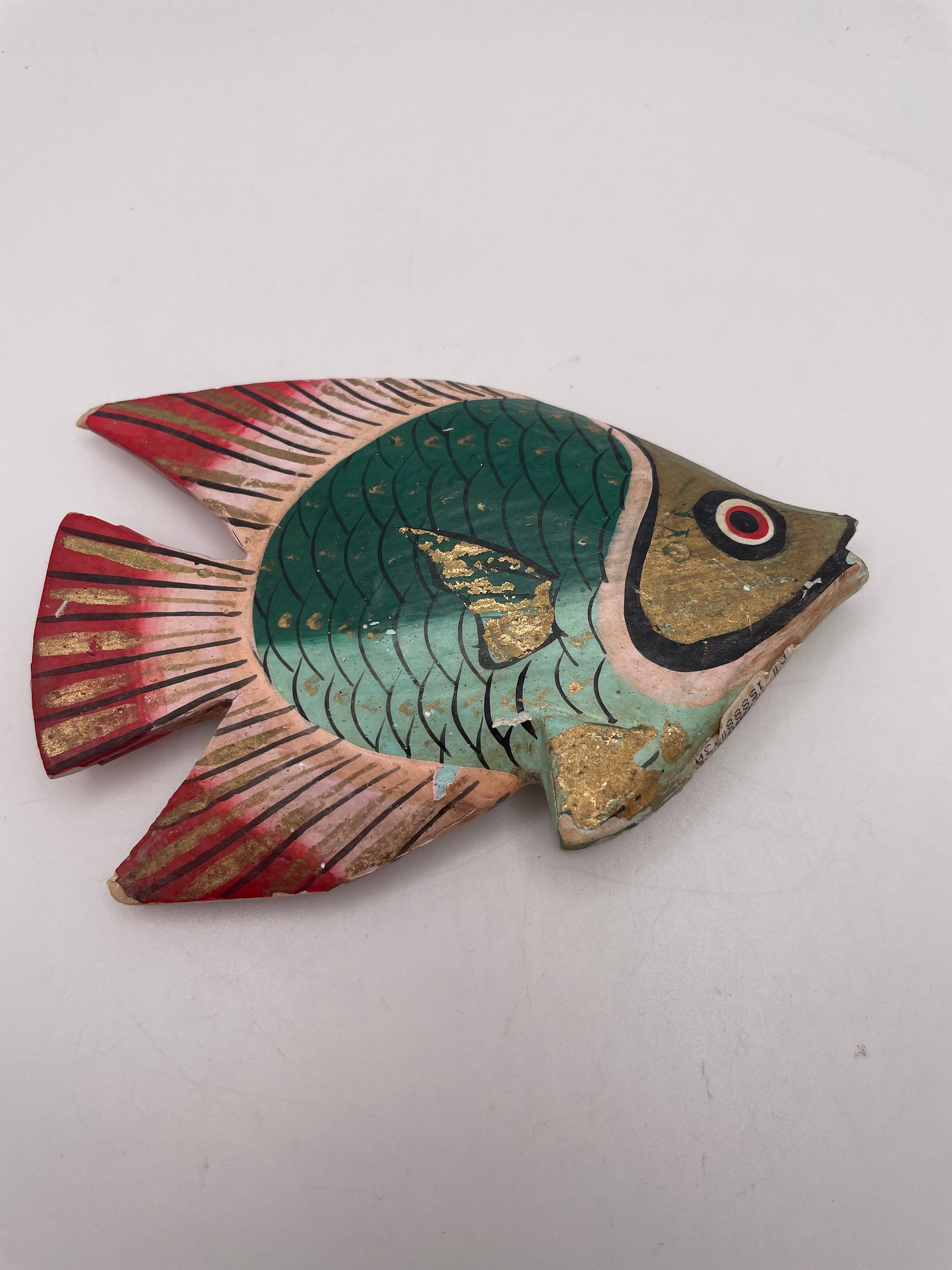 Pair of Ceramic Fish Figurines - Etsy