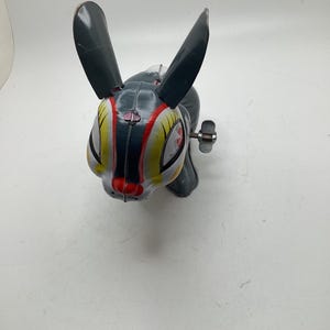 Vintage Litho Tin Toy Wind up Rabbit - Etsy