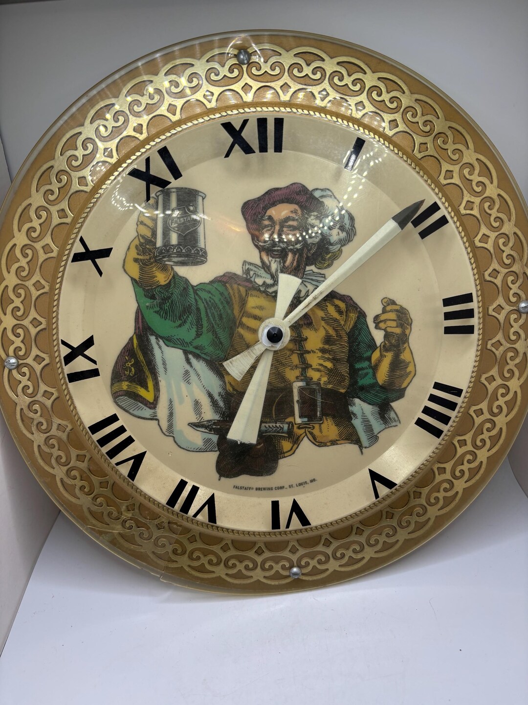 Vintage Falstaff Beer Clock as Is - Etsy