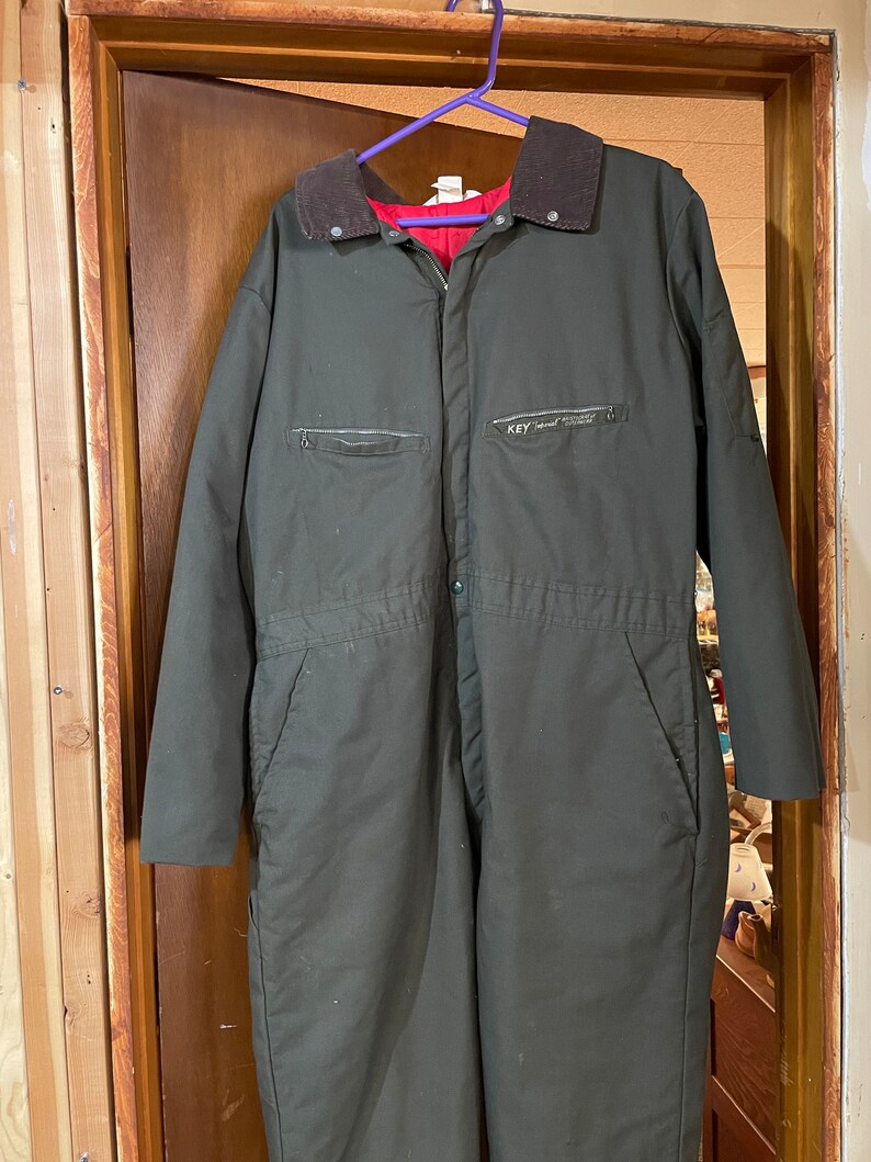 Vintage Key Imperial Green Coveralls - Etsy