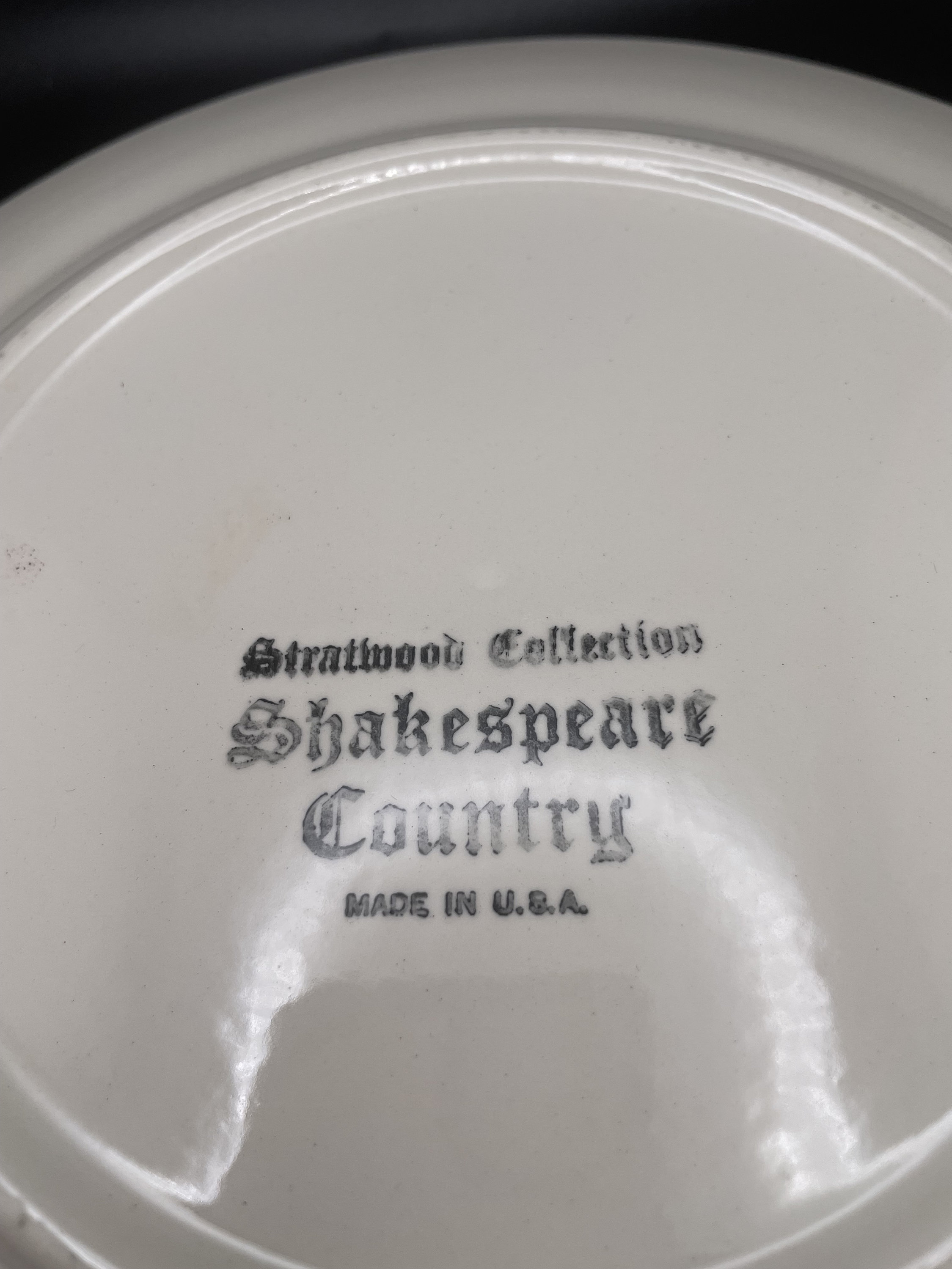 Homer Laughlin Stratwood Collection Shakespeare Country 10 - Etsy