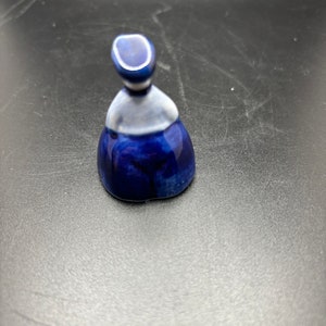 Vintage Blue Delft Miniature Man and Woman - Etsy