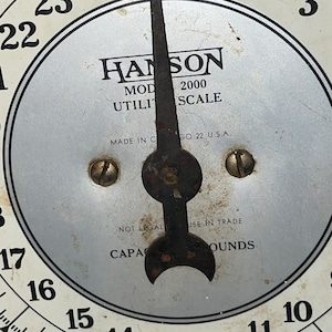 Vintage Hanson Model 2000 Utility Scale - Etsy