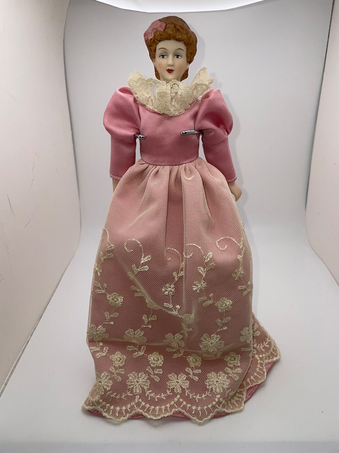 Vintage 1985 Teleflora Lady Flora Porcelain Doll - Etsy