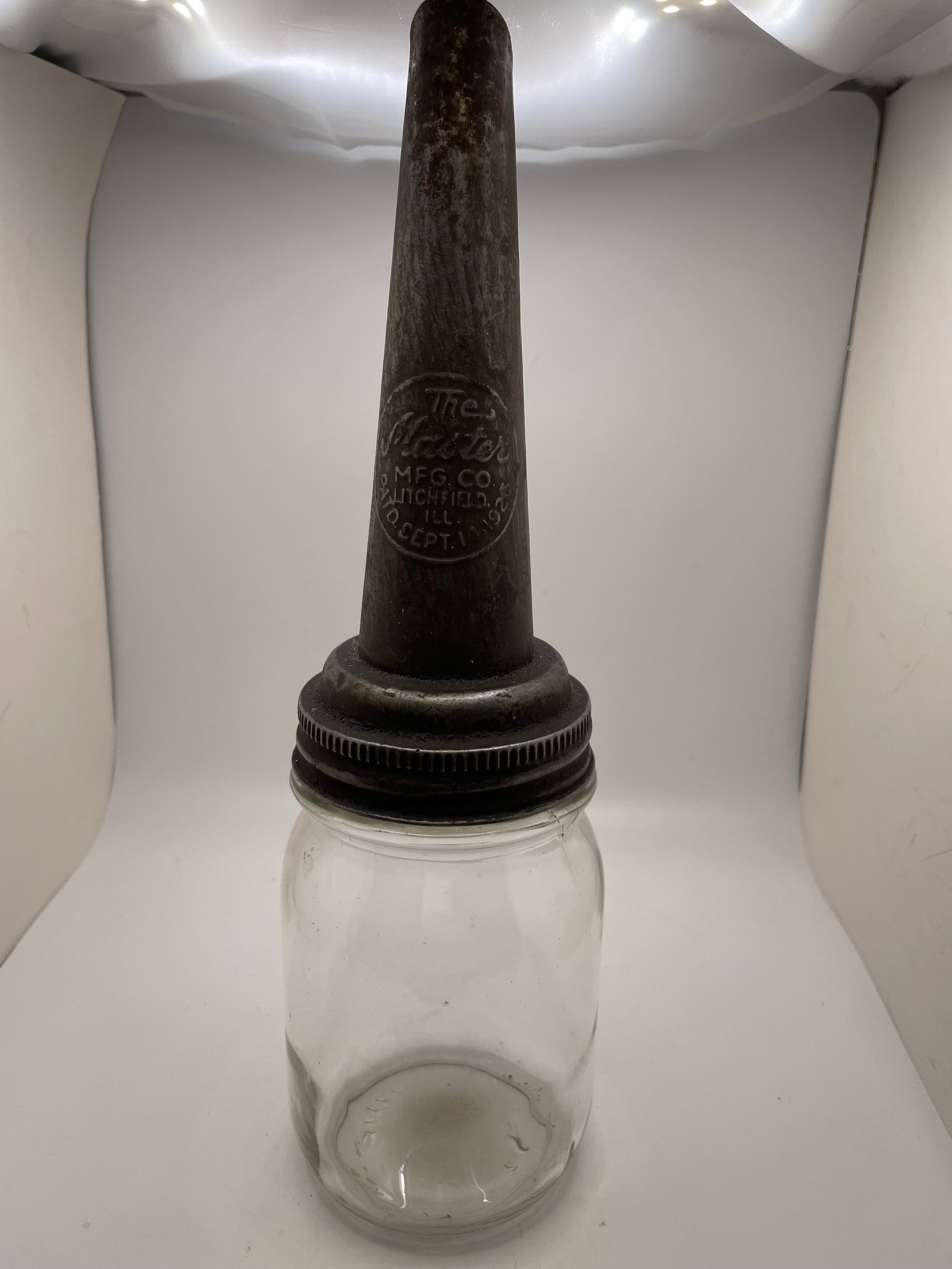 The Master Mfg. Co Vintage 1926 Oil Spout - Etsy