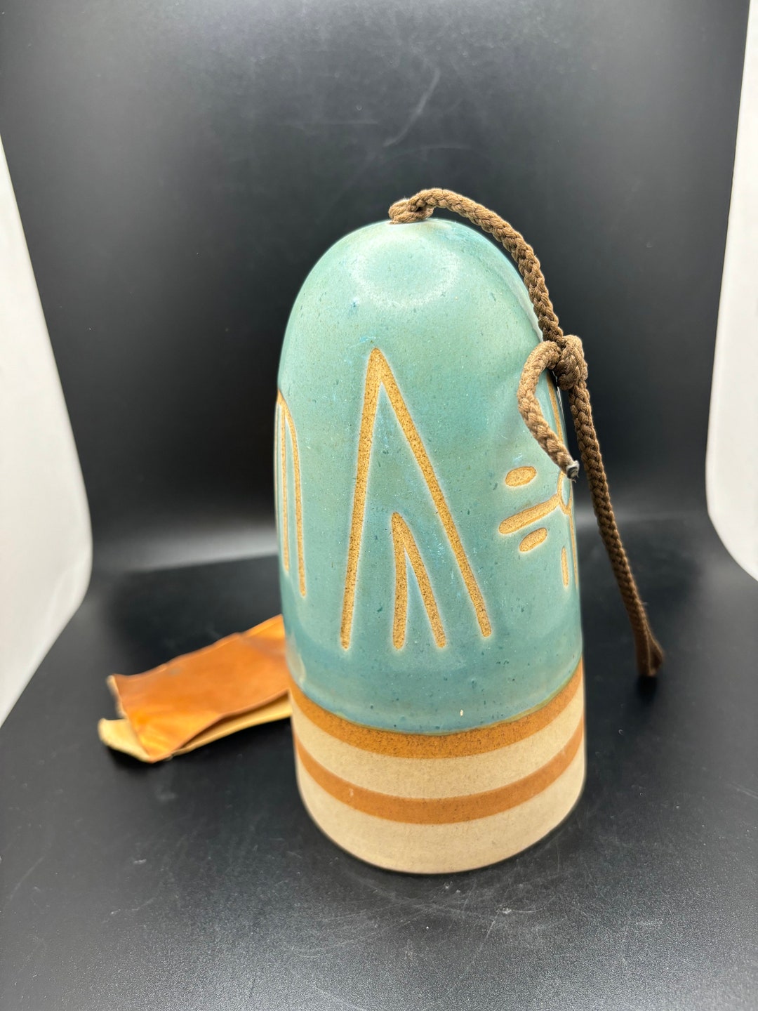 Native American Style Ceramic Bell - Etsy