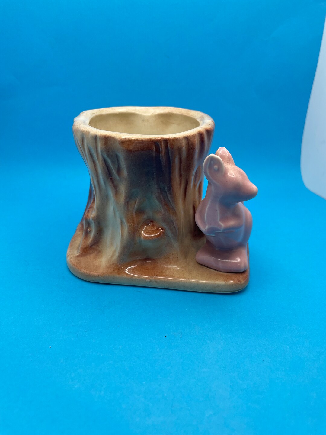 Vintage Morton Pottery Pink Kangaroo Planter - Etsy