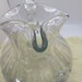 Hand Blown Ribbed Glass Pitcher - Etsy