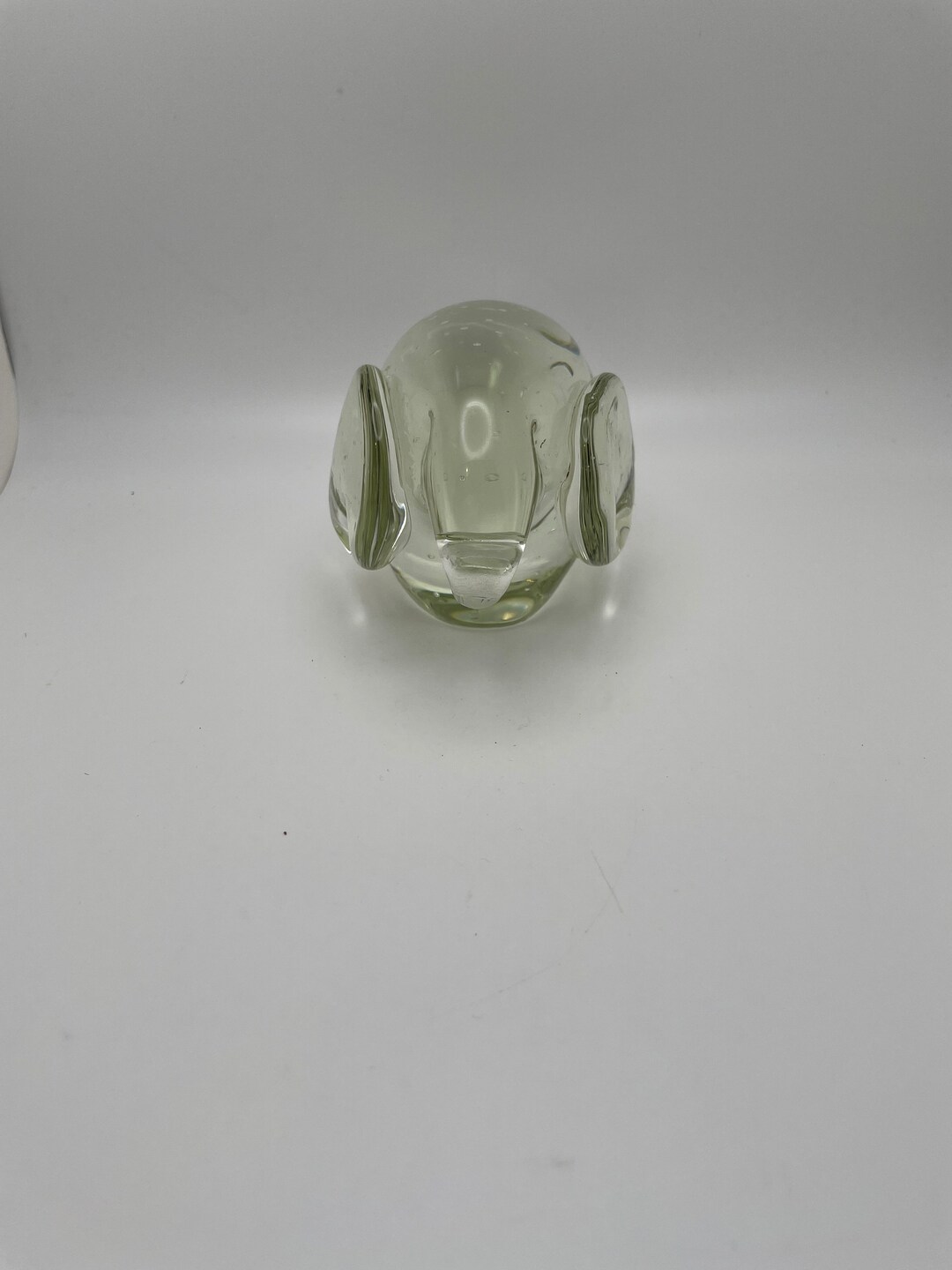 Glass Elephant Paperweight Art Glass - Etsy