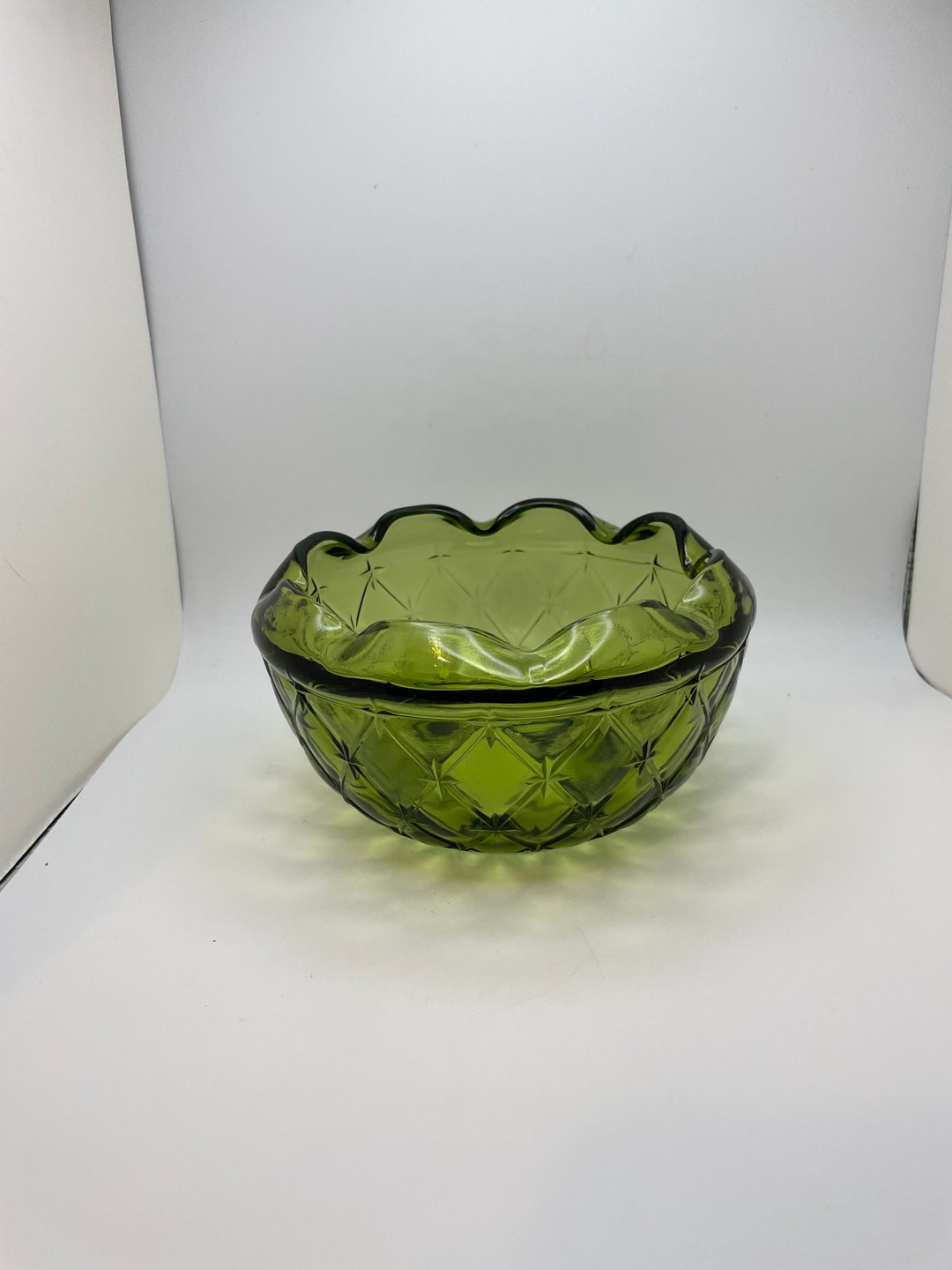 Indiana Glass Green Bowl Quilt Pattern - Etsy