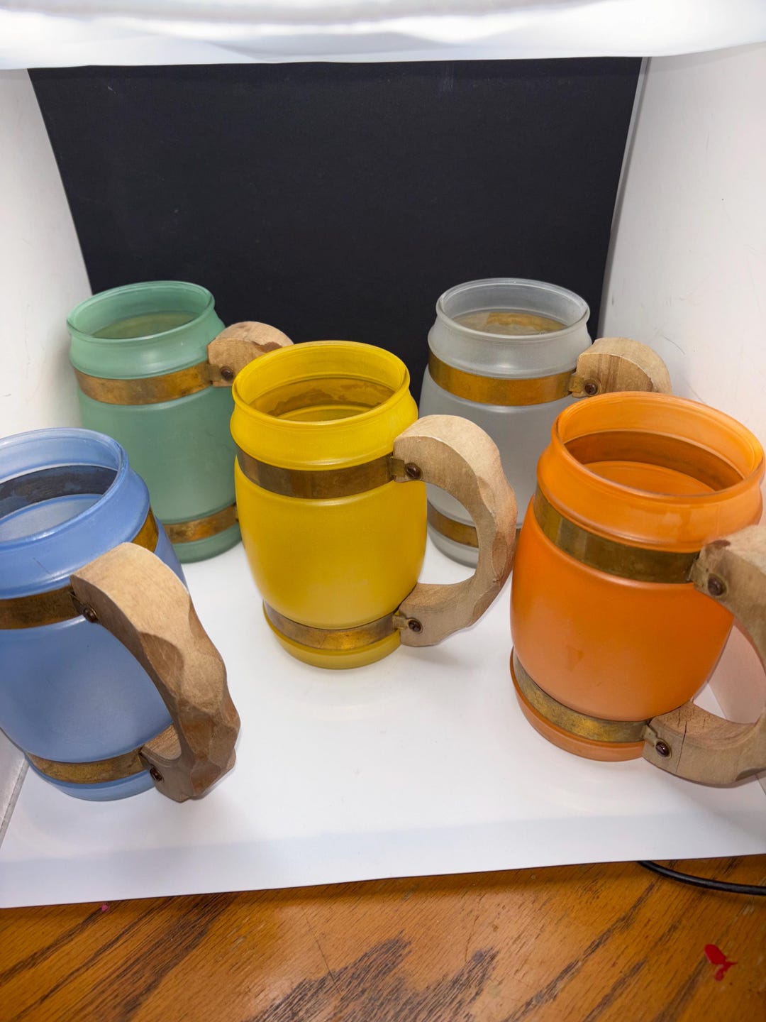 Set of 5 Siesta Ware Barrel Glasses - Etsy