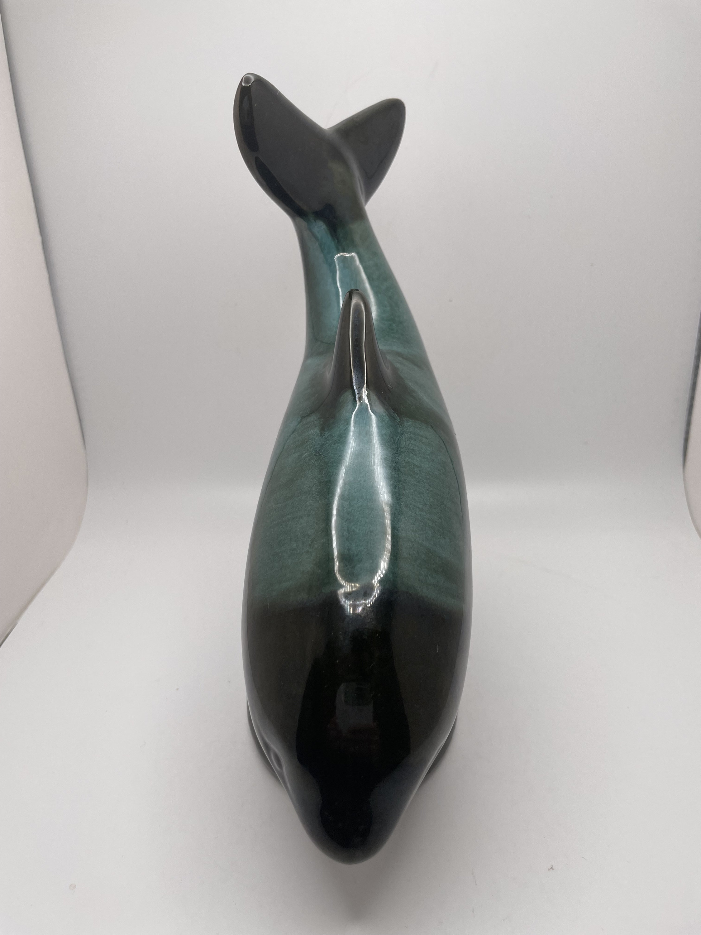 Vintage Blue Mountain Pottery Dolphin Sculpture - Etsy