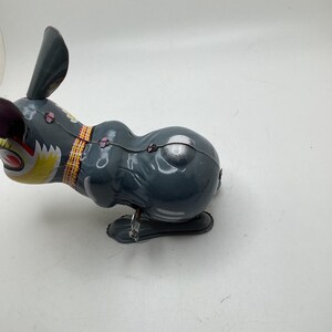 Vintage Litho Tin Toy Wind up Rabbit - Etsy