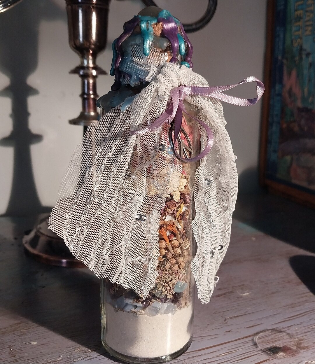 Peace & Tranquility Spell Bottle: Enchanted Intention Bottle - Etsy