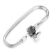 Stainless Steel Europe Clasps for Leather Bracelet Making, 3mm 4mm Hole ...