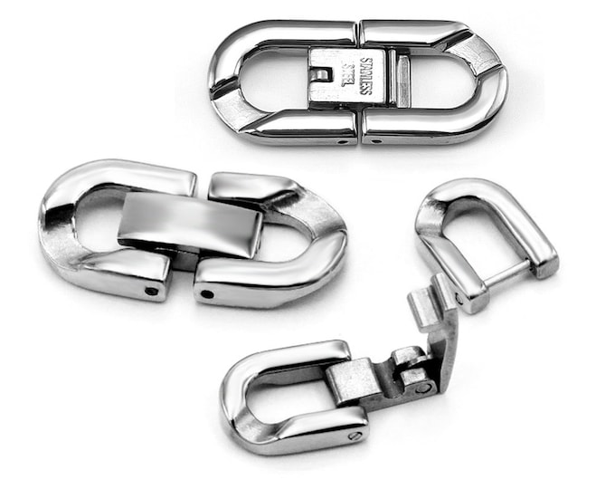 High Quanlity 316L Stainless Steel Spring Clasps for Chain Bracelet ...