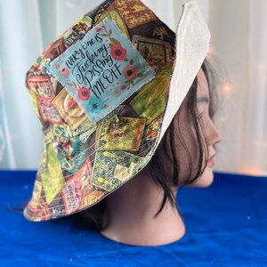 Snarky Attitude Bucket Hat Homemade 100% Cotton Fabric Sun - Etsy