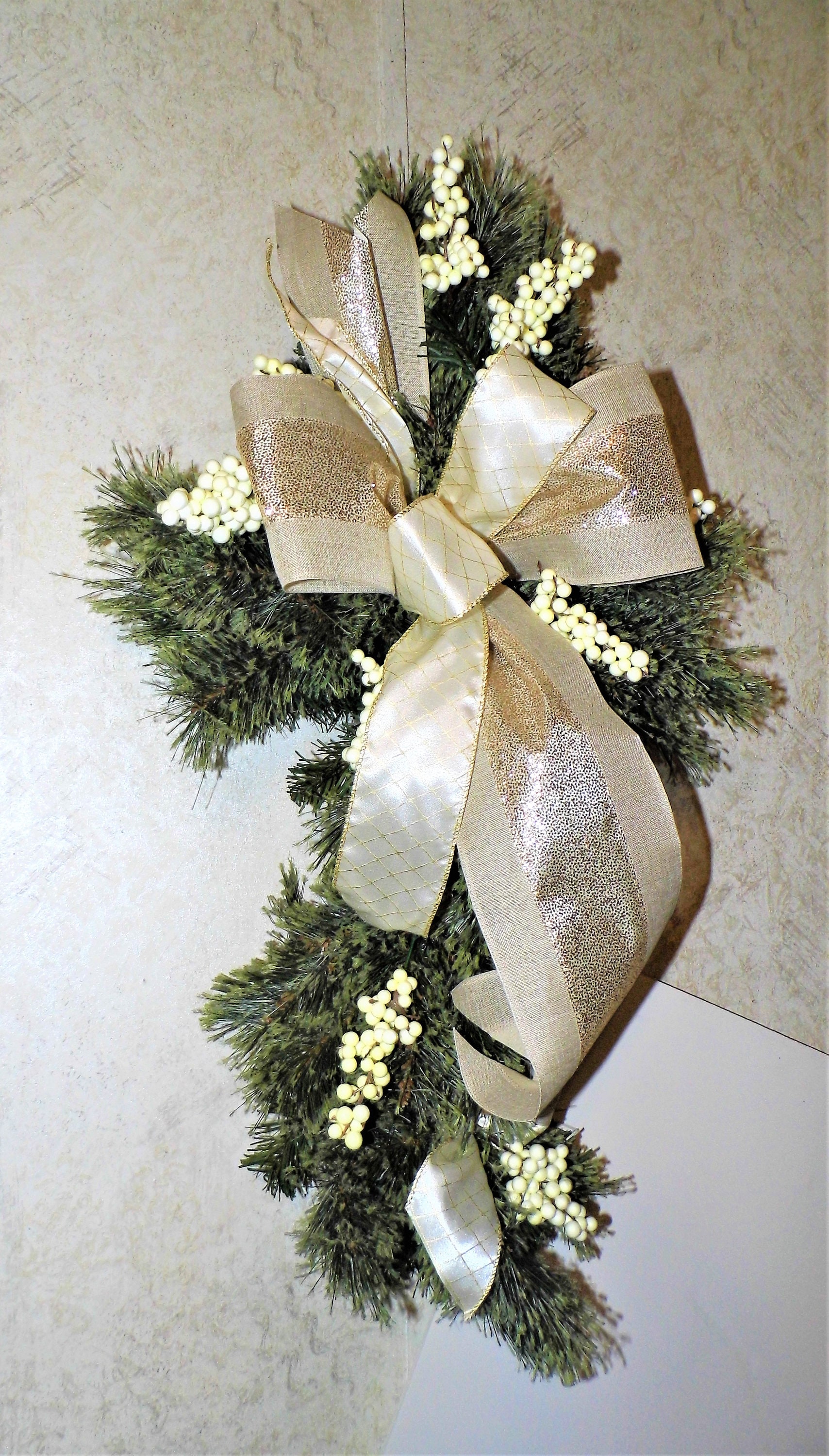 Ivory Berry Cross, Winter Cross, Cemetery Cross, Funeral Cross, Easter ...