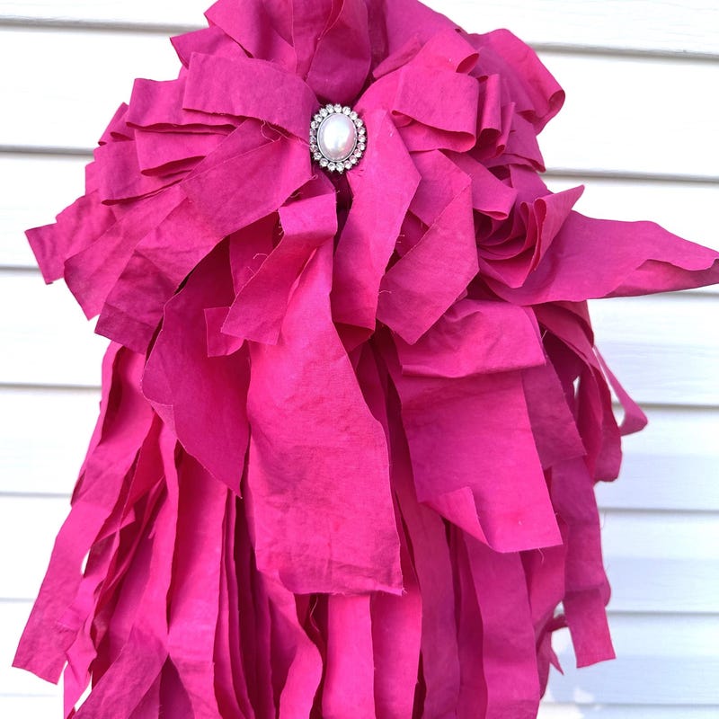 Shabby Chic Rag Bow - Etsy