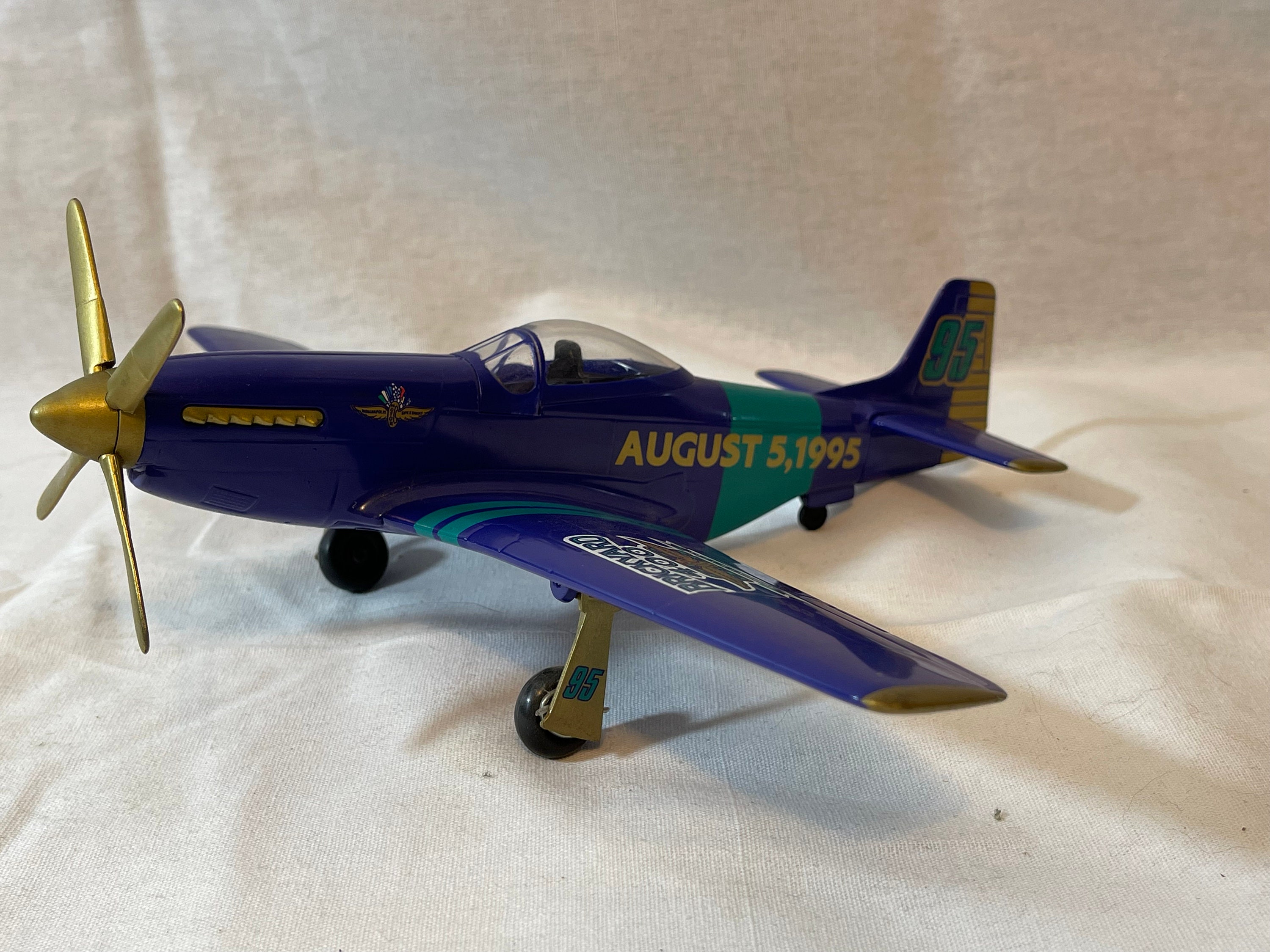 Brickyard 400 P-51 Mustang Die Cast Racing Champions 1:44 - Etsy