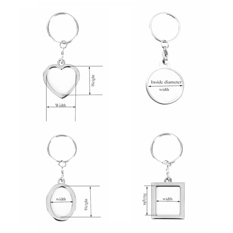 Custom Digital Photo Print Circle Shaped Locket Size Photo Digital ...