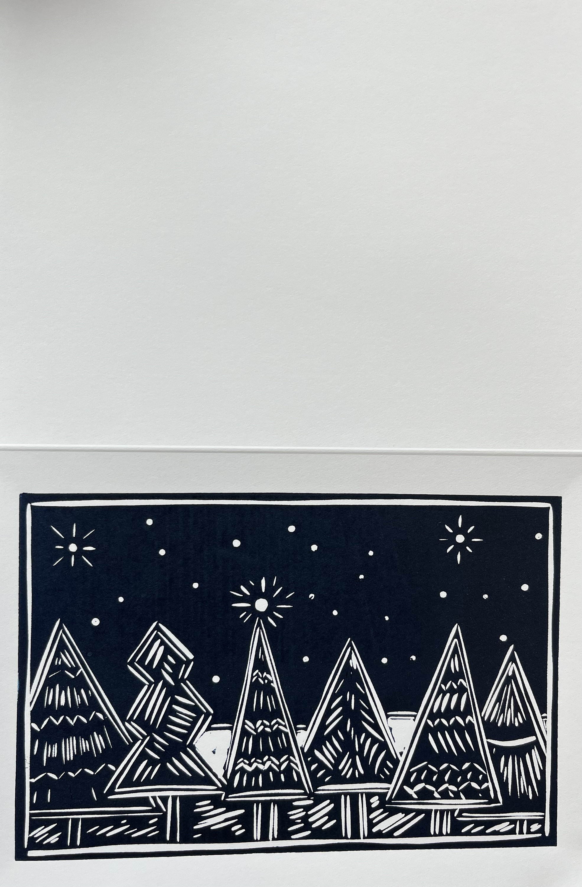 Handprinted Linocut Cards Pack With Envelopes - Etsy