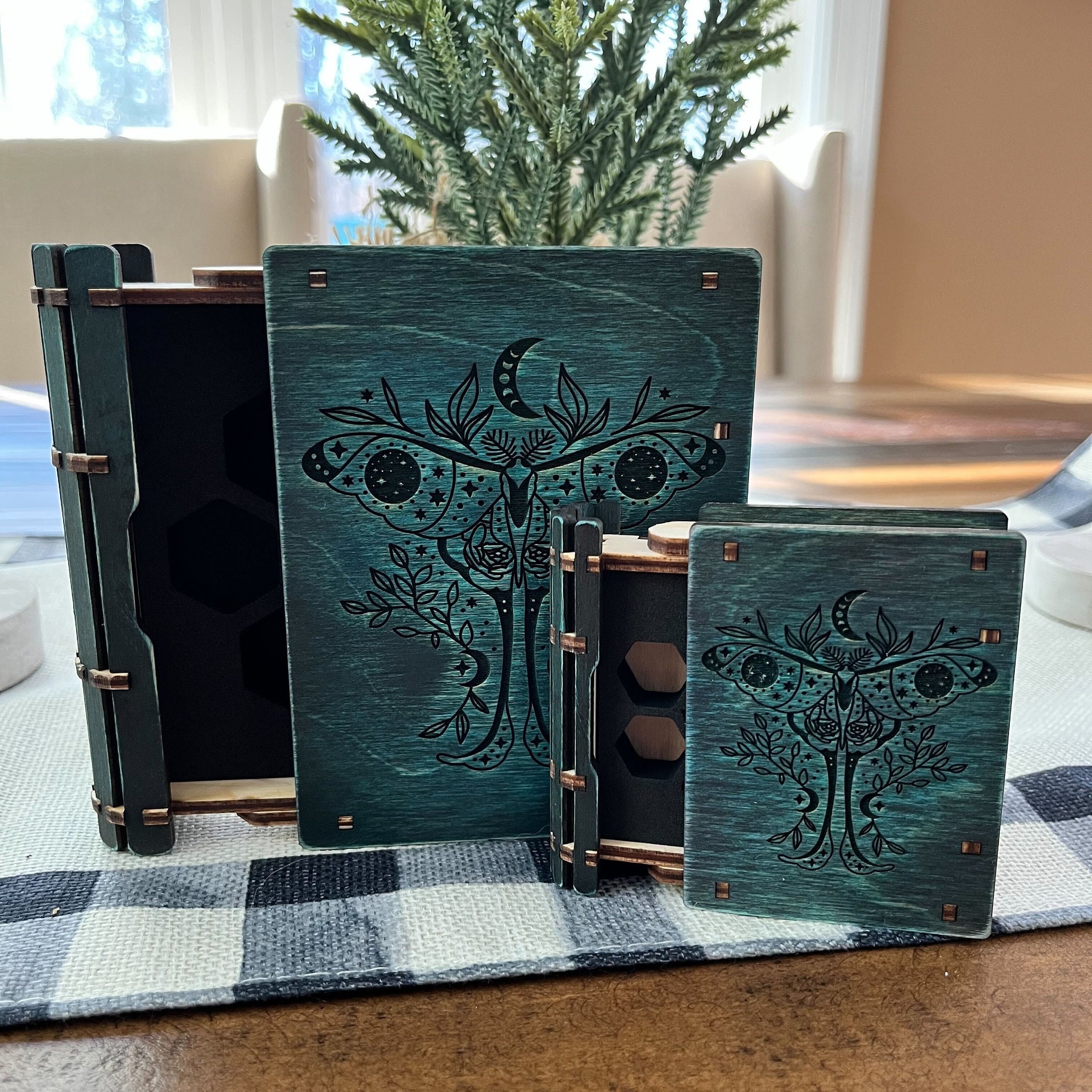 Lunar Butterfly Mini Dice Box Moon Moth Lunar Beetle Dice - Etsy Australia