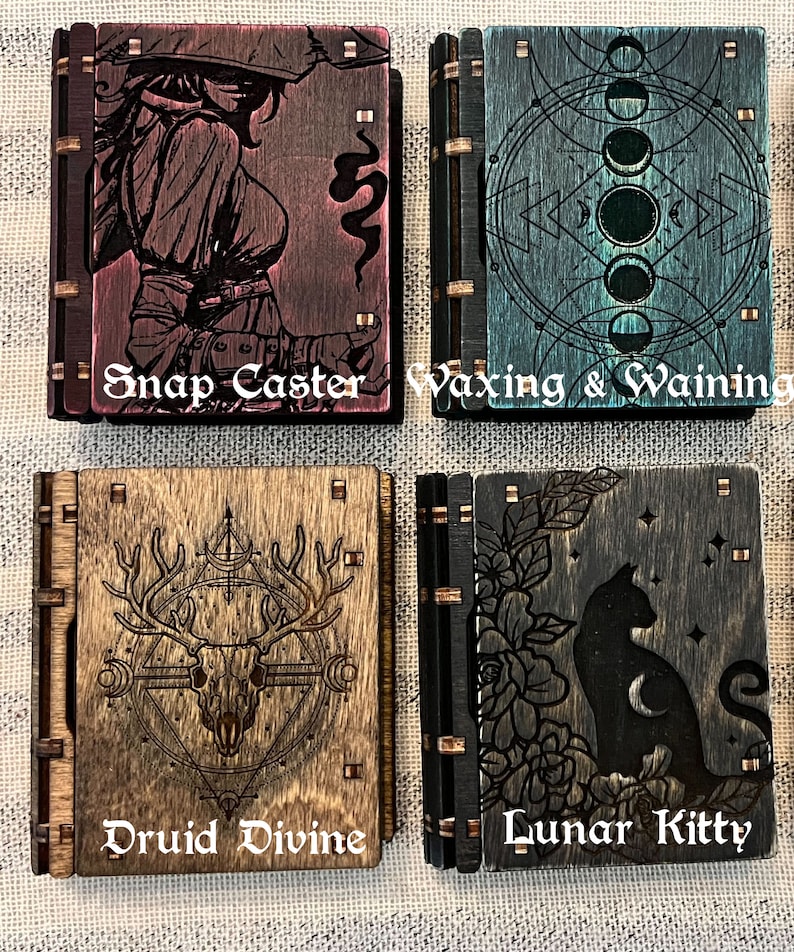 The Mini Poly Dice Tome WITH Free Mini Dice Set. - Etsy